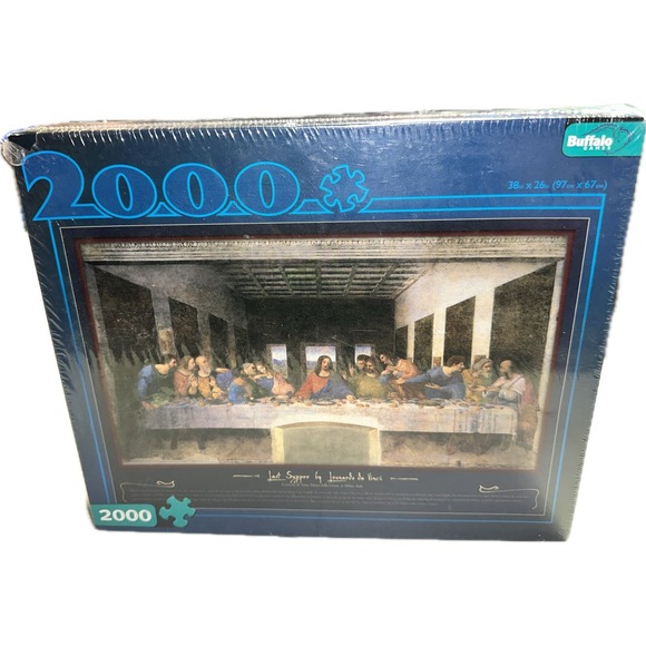 Games | Buffalo Lynn Lupetti The Last Supper Leonardo Da Vinci Jigsaw ...